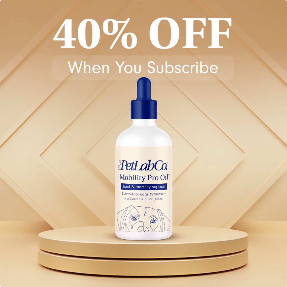 Mobility Pro Oil | Supports Dog Joint Health & Mobility | PetLab Co.