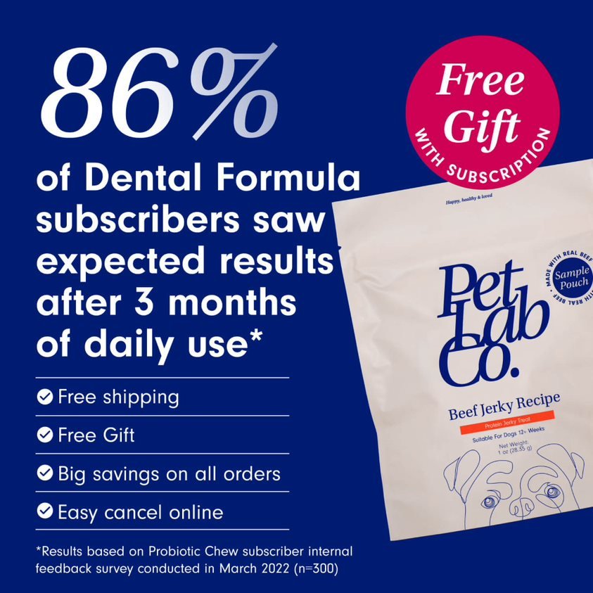 Dog Dental Formula | Targets Plaque & Tartar Build-Up | PetLab Co.