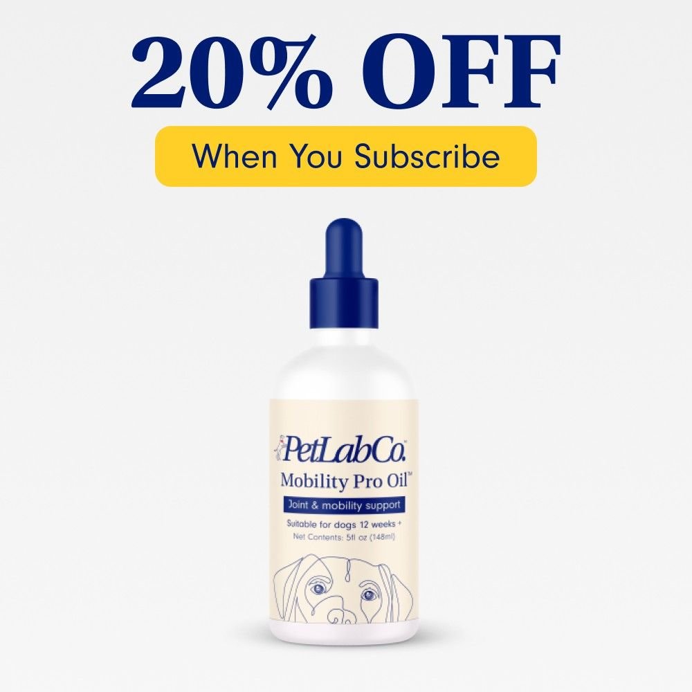 Mobility Pro Oil | Supports Dog Joint Health & Mobility | PetLab Co.