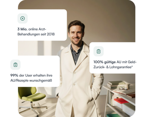 Krankschreibung online - Schnell & rechtsgültig hier!