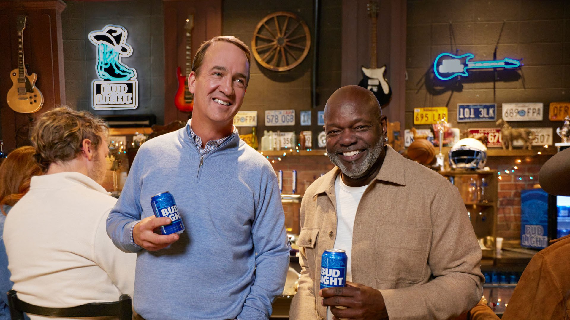 BUD LIGHT TEAMS UP WITH NFL LEGENDS PEYTON MANNING AND EMMITT SMITH TO ...