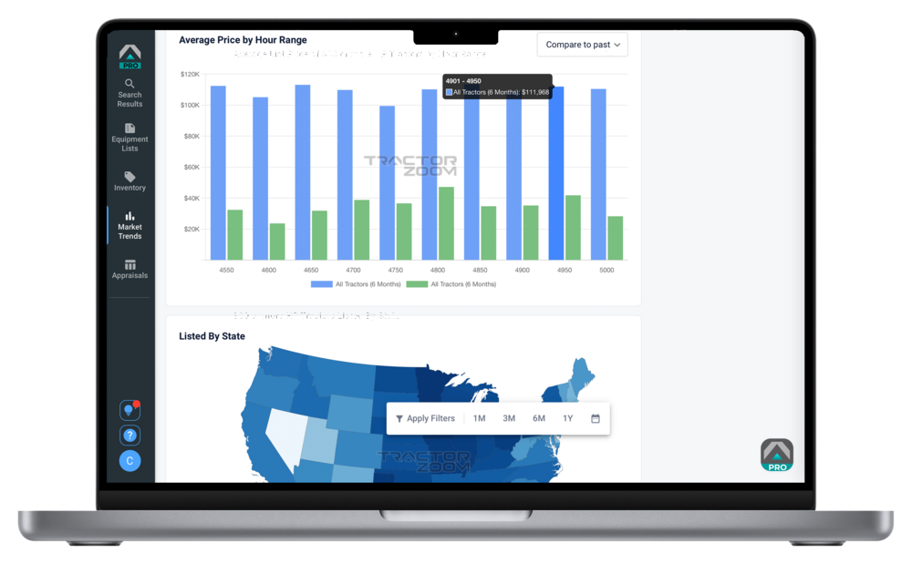 Farm & Heavy Equipment Valuation Software | Tractor Zoom Pro