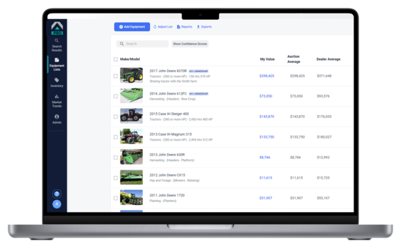 Automated Equipment Values & Sale Results | Tractor Zoom Pro