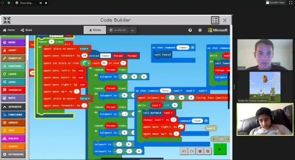 Learn to Code with Minecraft Education Edition