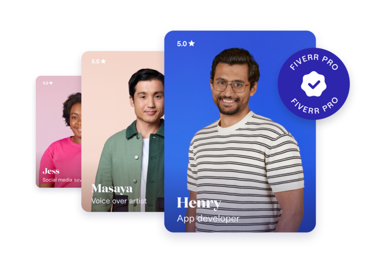 Fiverr Pro: Top freelance talent and powerful business tools