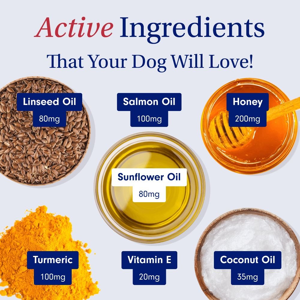 Skin Care Chews - Promotes a Shiny Coat