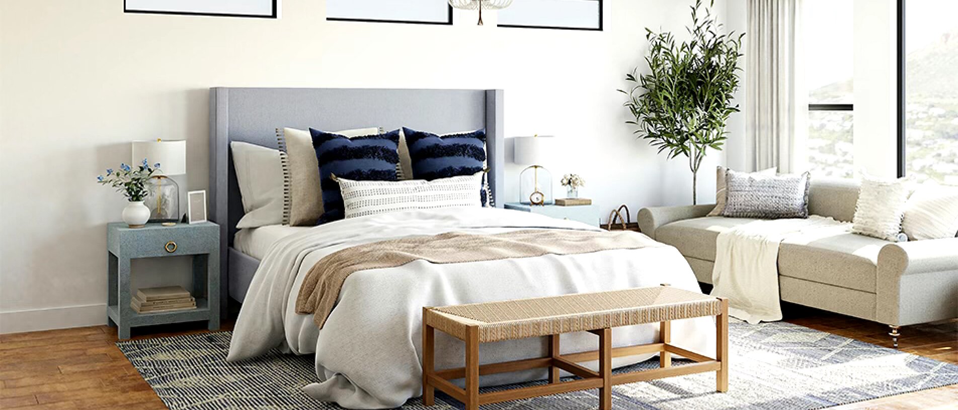 Guide To Choosing the Right Rug Size for Your Bedroom