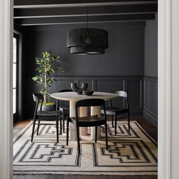 Black Rug Inspiration | Furniture.com