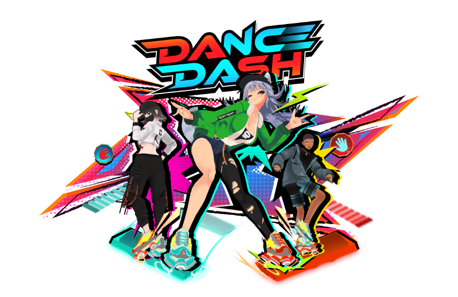 Dance Dash FBT Rhythm Game + Trackstraps