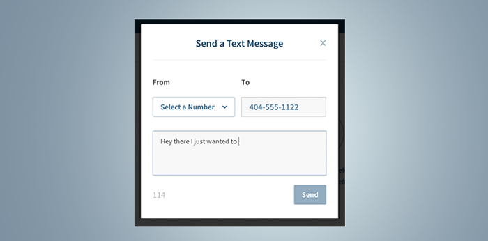 Send Outbound Text with Your Tracking Numbers | Call Tracking and Analytics