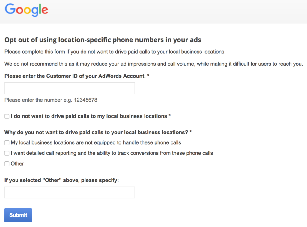 Google Ads Update to Phone Numbers in Ads | Call Tracking and Analytics