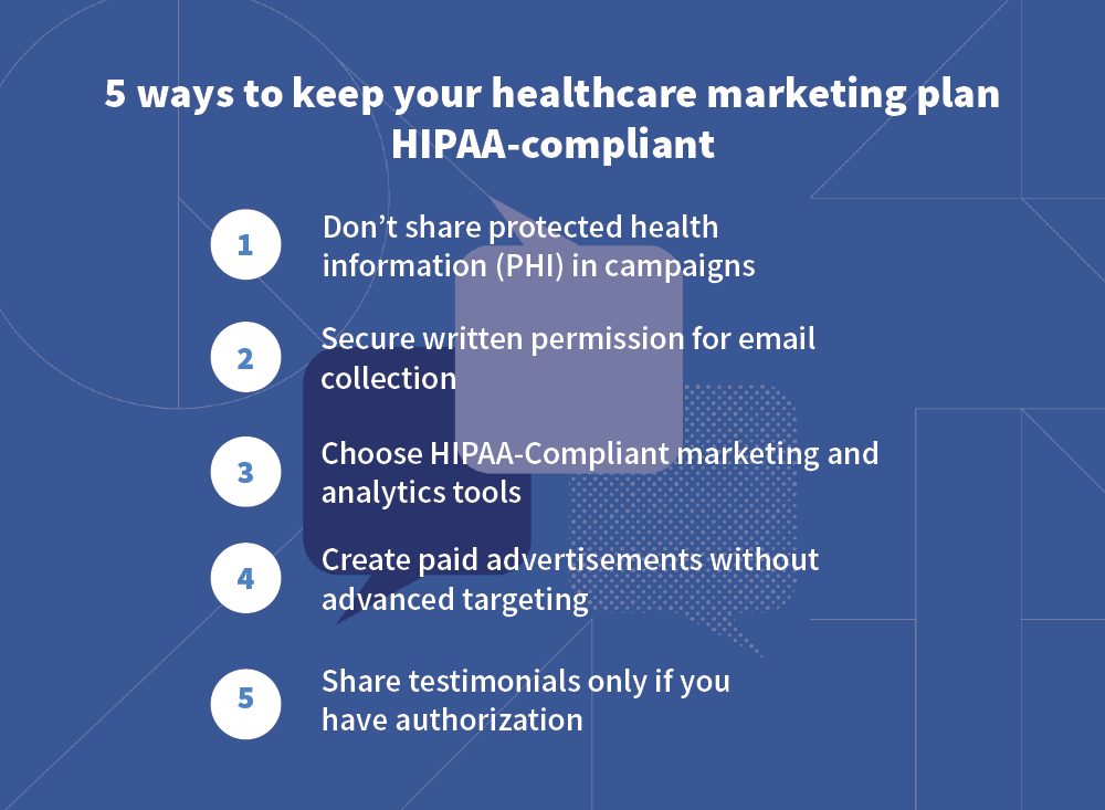 HIPAA and how to respect the patient when marketing in healthcare
