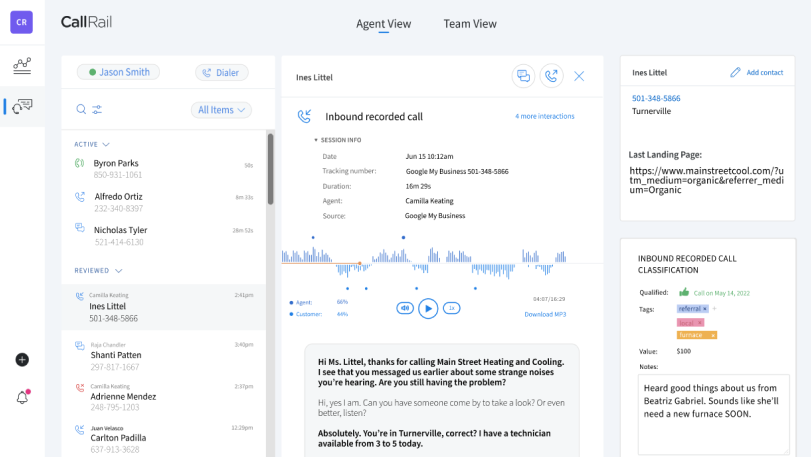 CallRail’s Lead Center solution now powers smarter customer ...