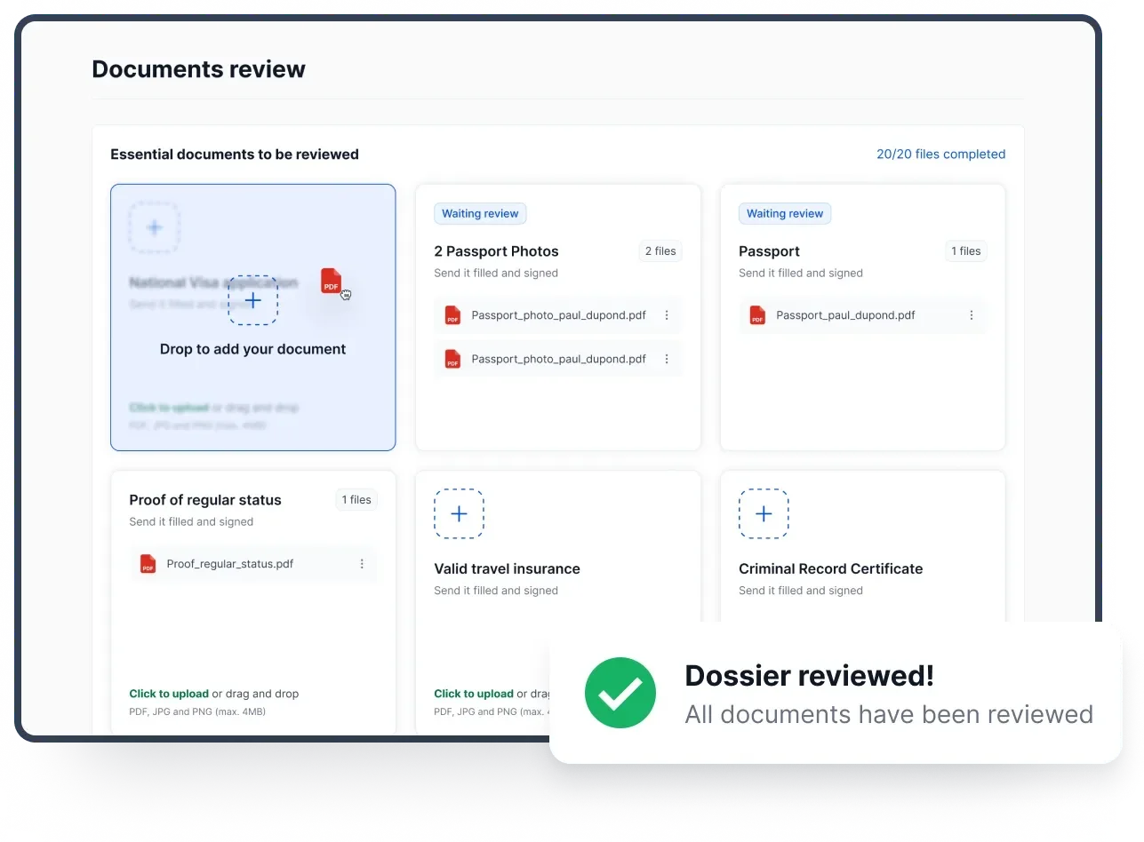 Document-review - Have your visa application Portugal file reviewed