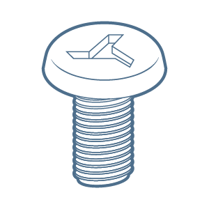 Machine Screw Size Chart & Head Types