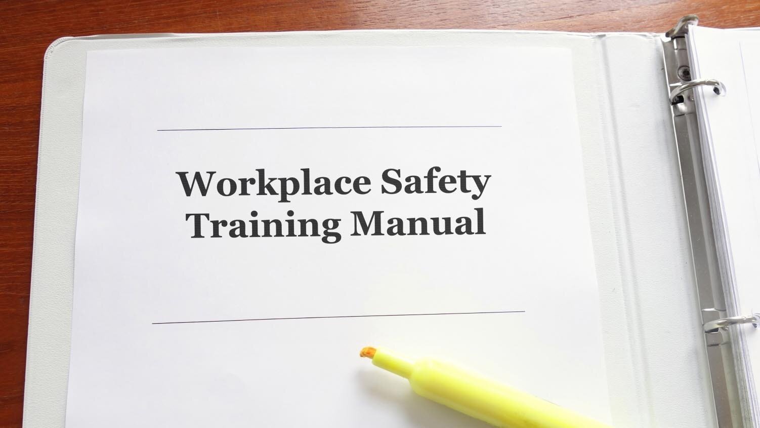 Putting Together a Company Safety Manual