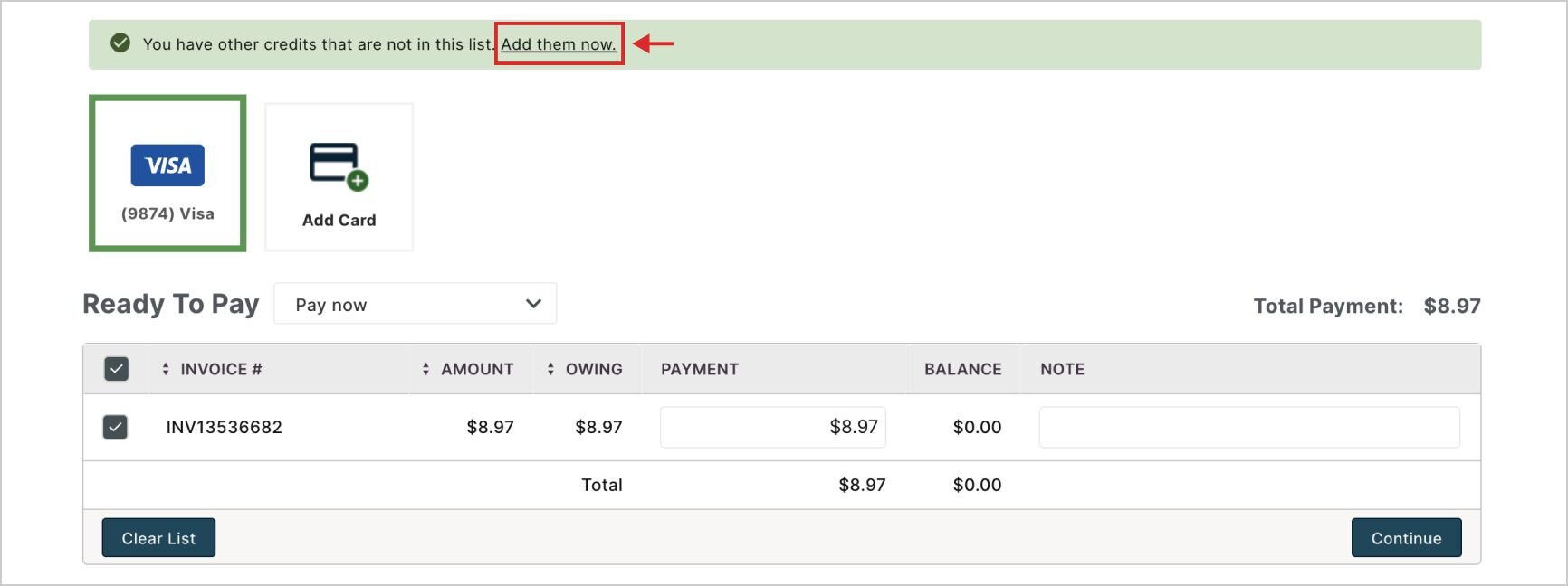 Invoice Payment Portal