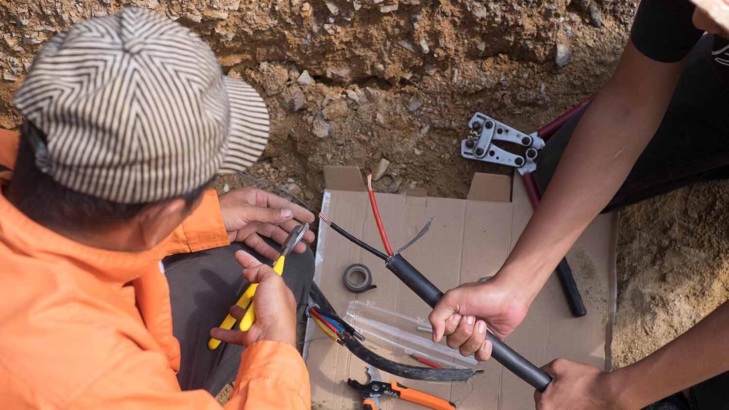 How to Dig a Trench for Underground Electrical Wires