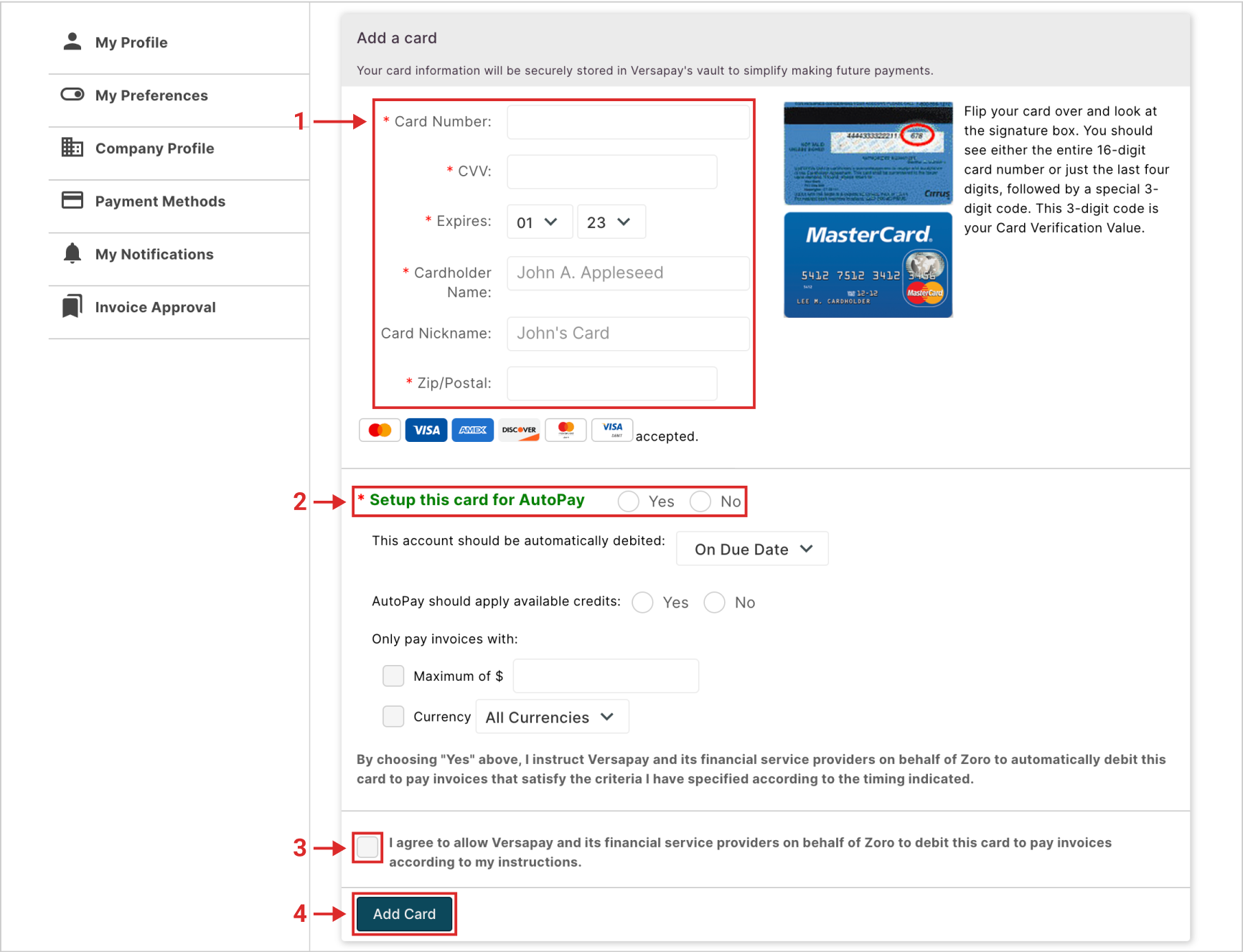 Invoice Payment Portal