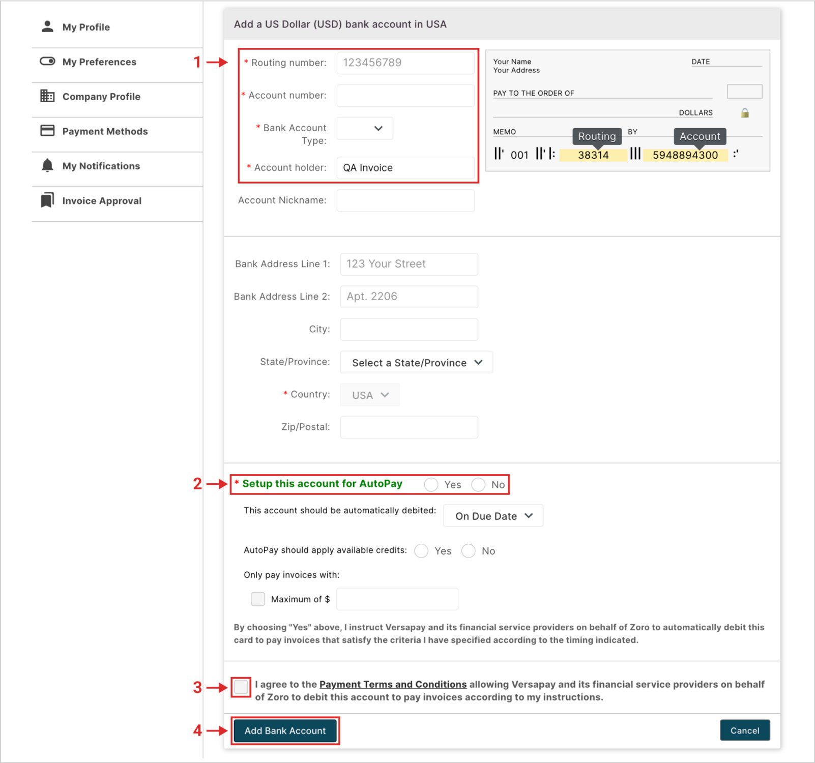 Invoice Payment Portal