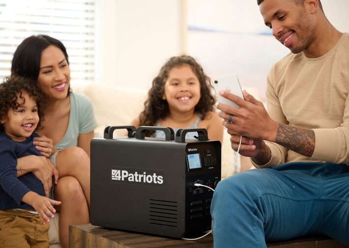 Portable Solar Generators & Power Stations | 4Patriots