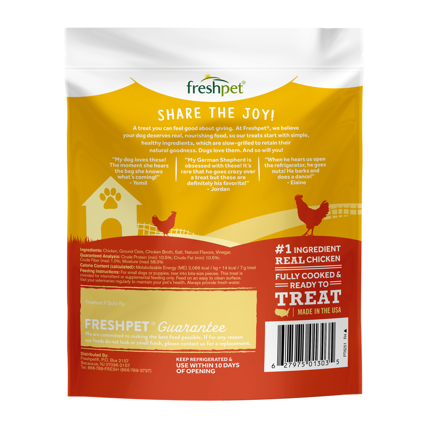 Freshpet® Dog Joy Chicken Dog Treats