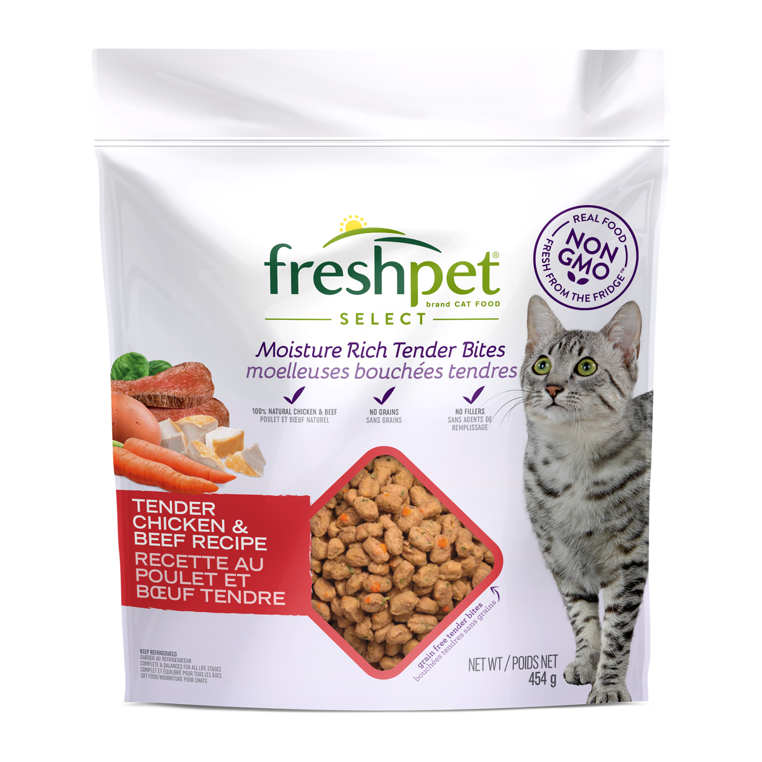 Freshpet® Tender Chicken, Beef, & Vegetables Cat Food
