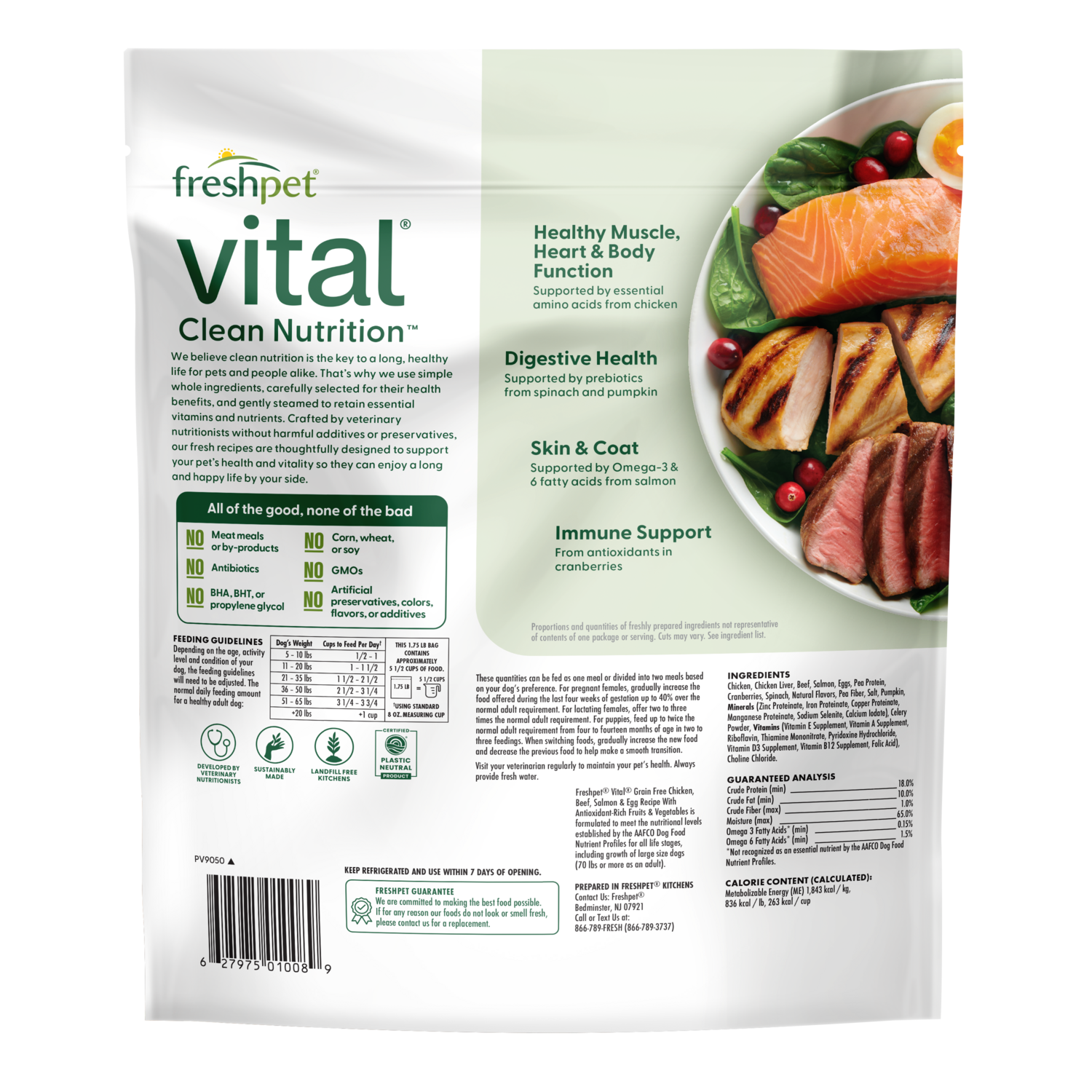 Freshpet® Vital Grain-Free Dog Food | Freshpet