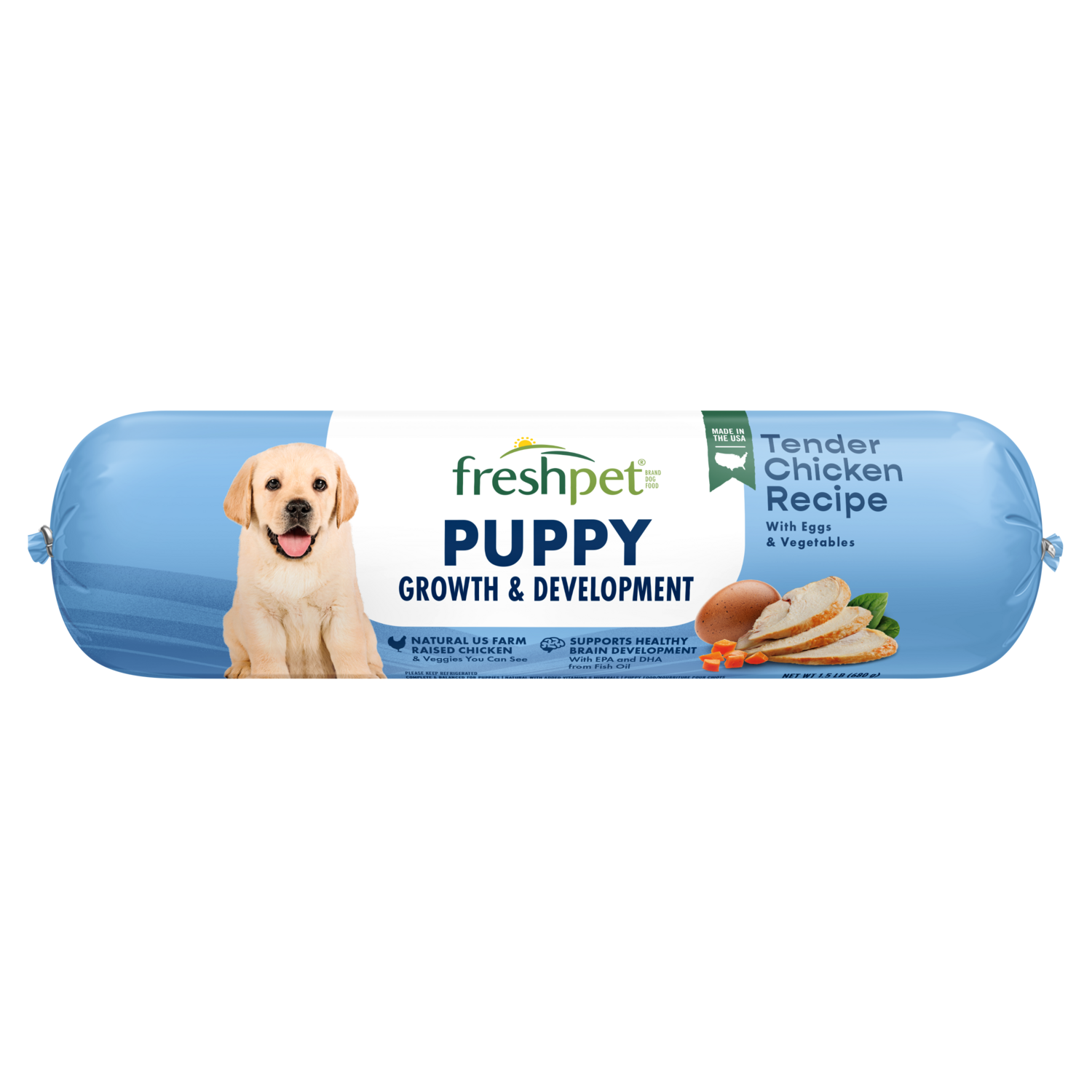 Freshpet® Tender Chicken with Vegetables Puppy Food