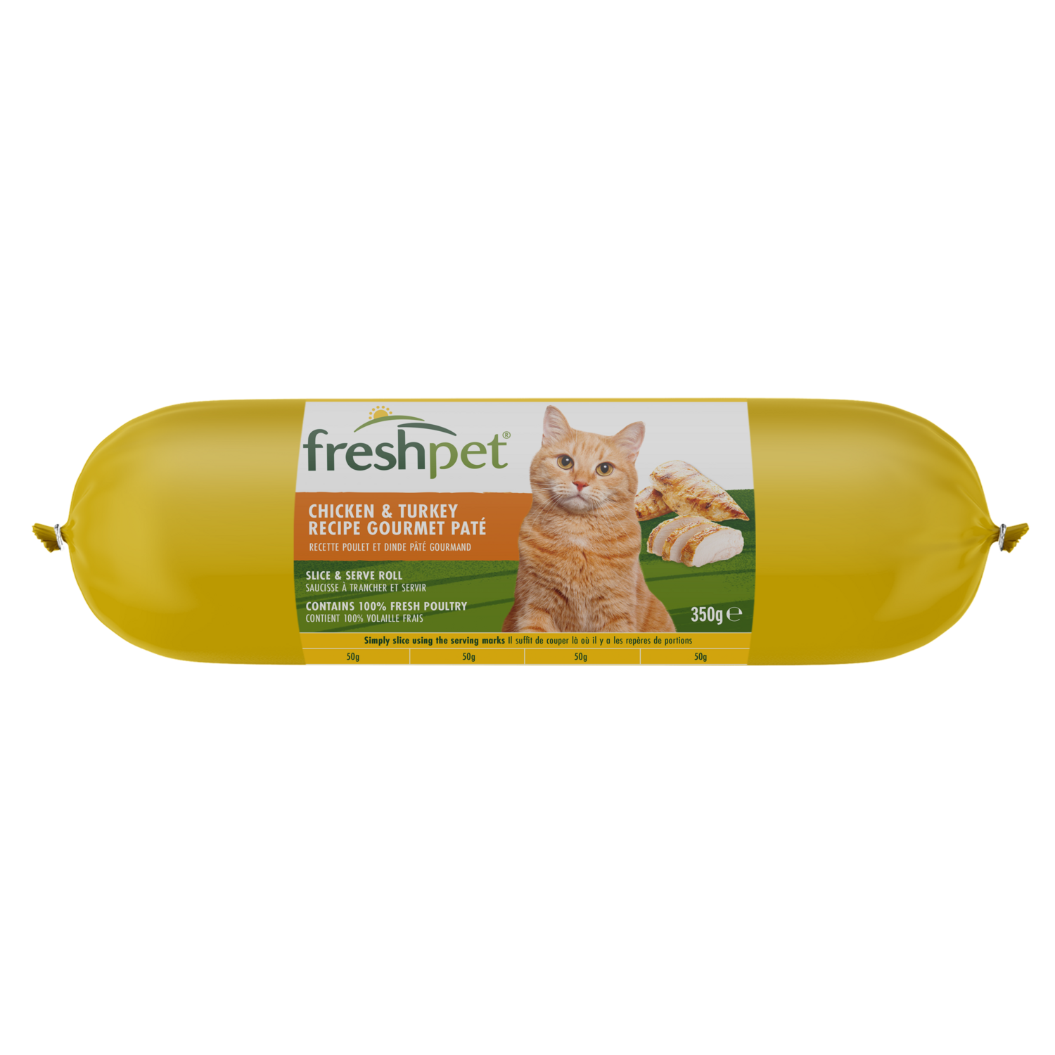 Freshpet® Chicken & Turkey Gourmet Paté for Cats