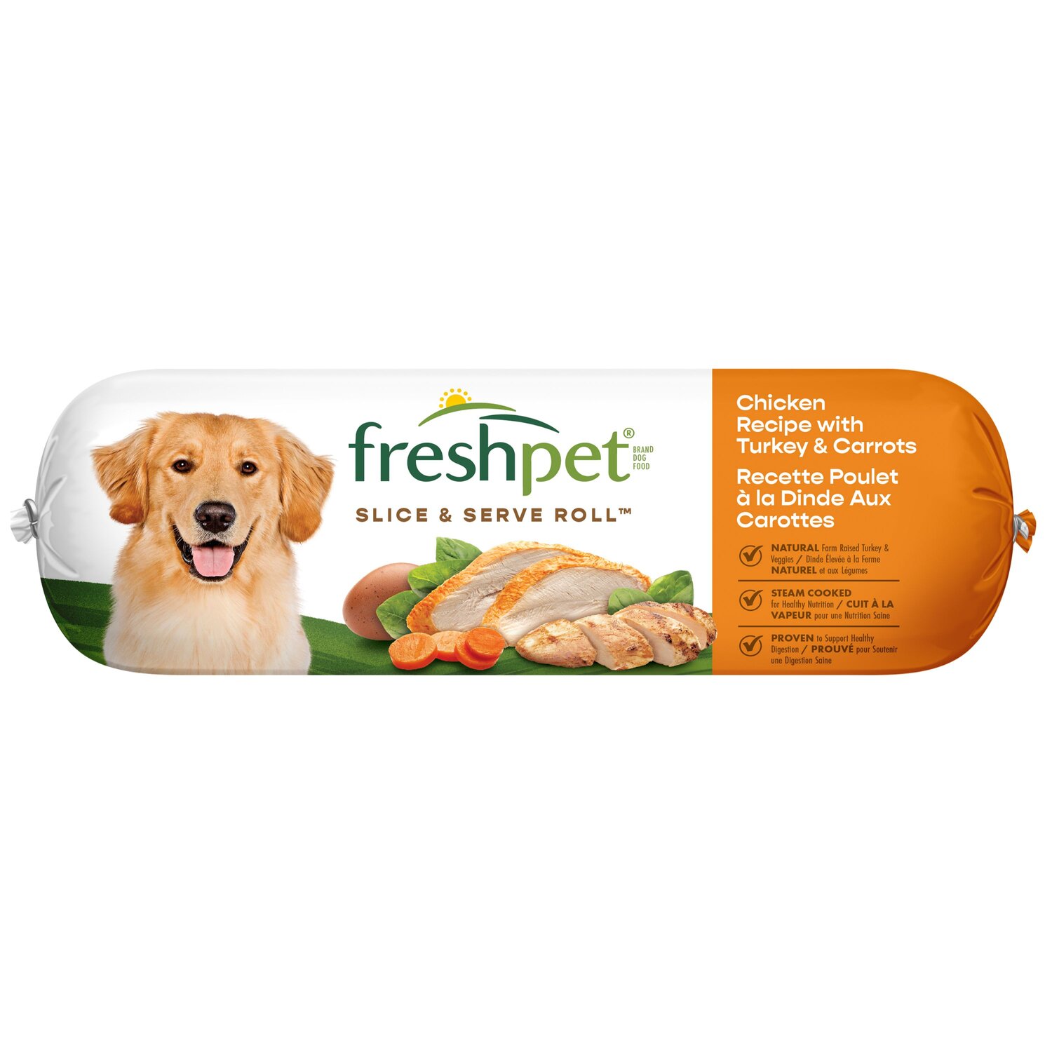 Freshpet® Chunky Chicken & Turkey Dog Food Roll