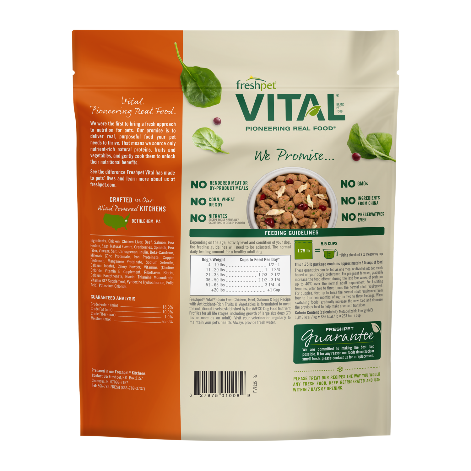 Freshpet® Vital Grain-Free Dog Food | Freshpet