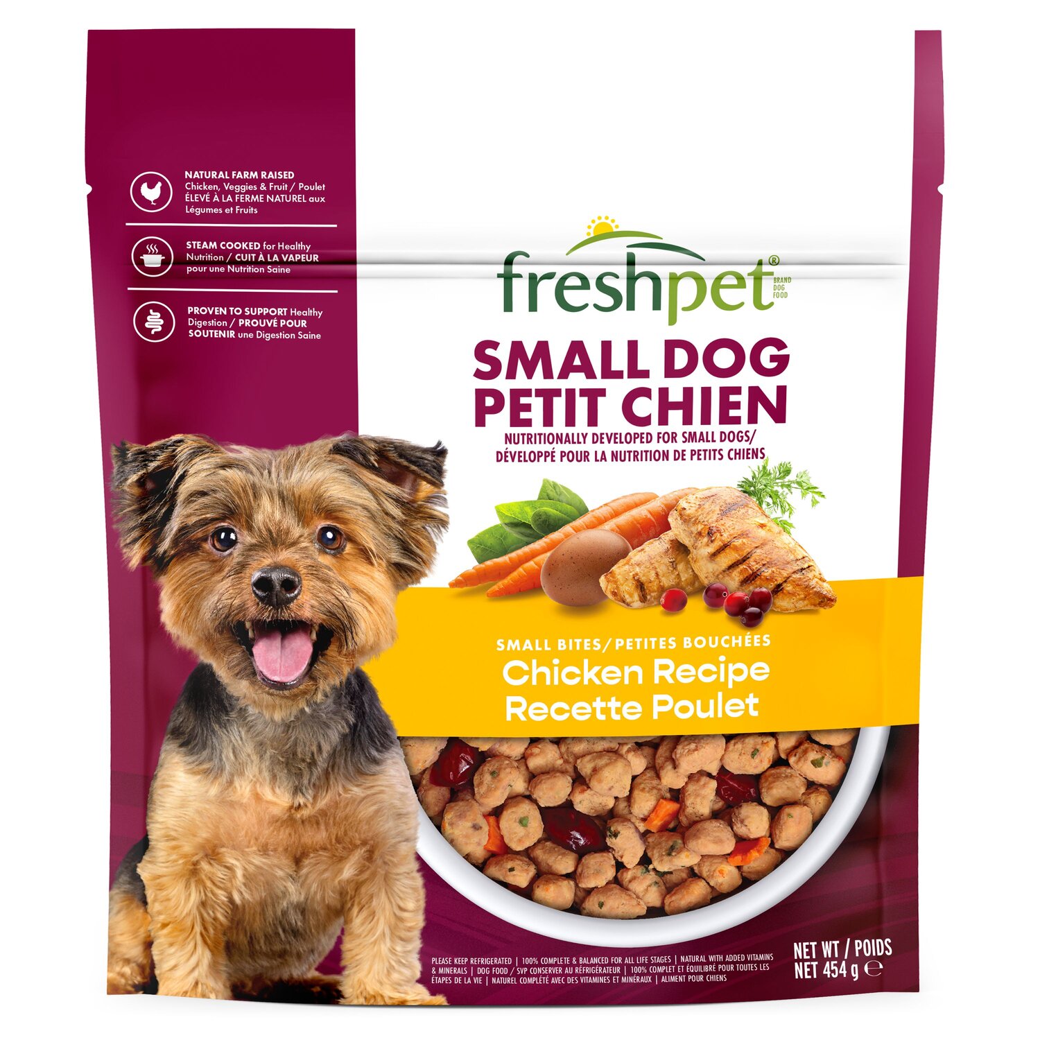 Freshpet® Chicken Carrot & Cranberry Small Dog Food
