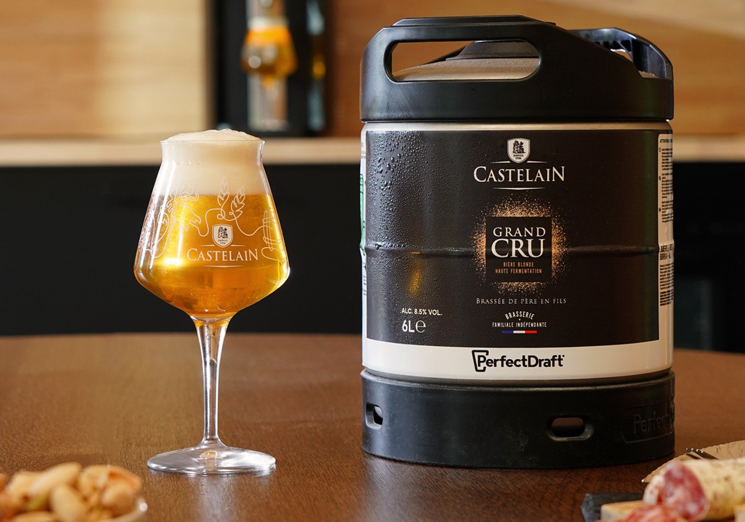 Fût Castelain Grand Cru Perfectdraft 6L - Saveur Bière