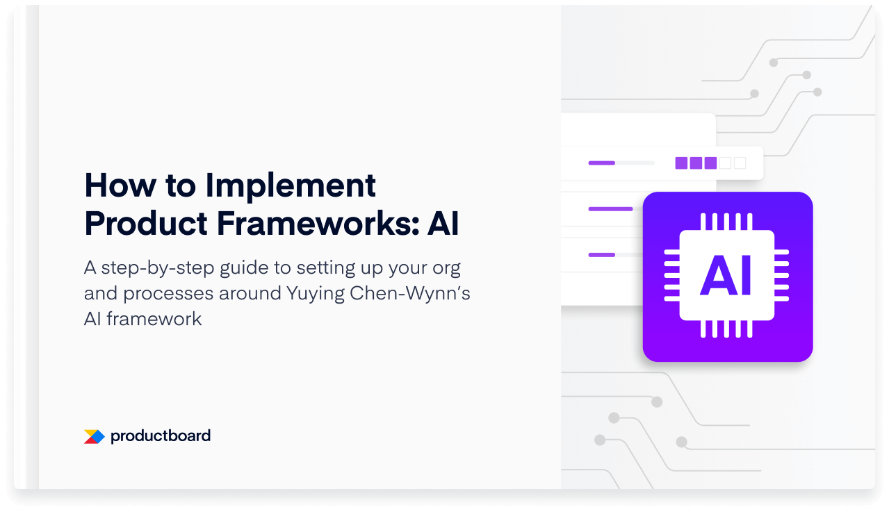 Ai Product Framework Implementation Productboard