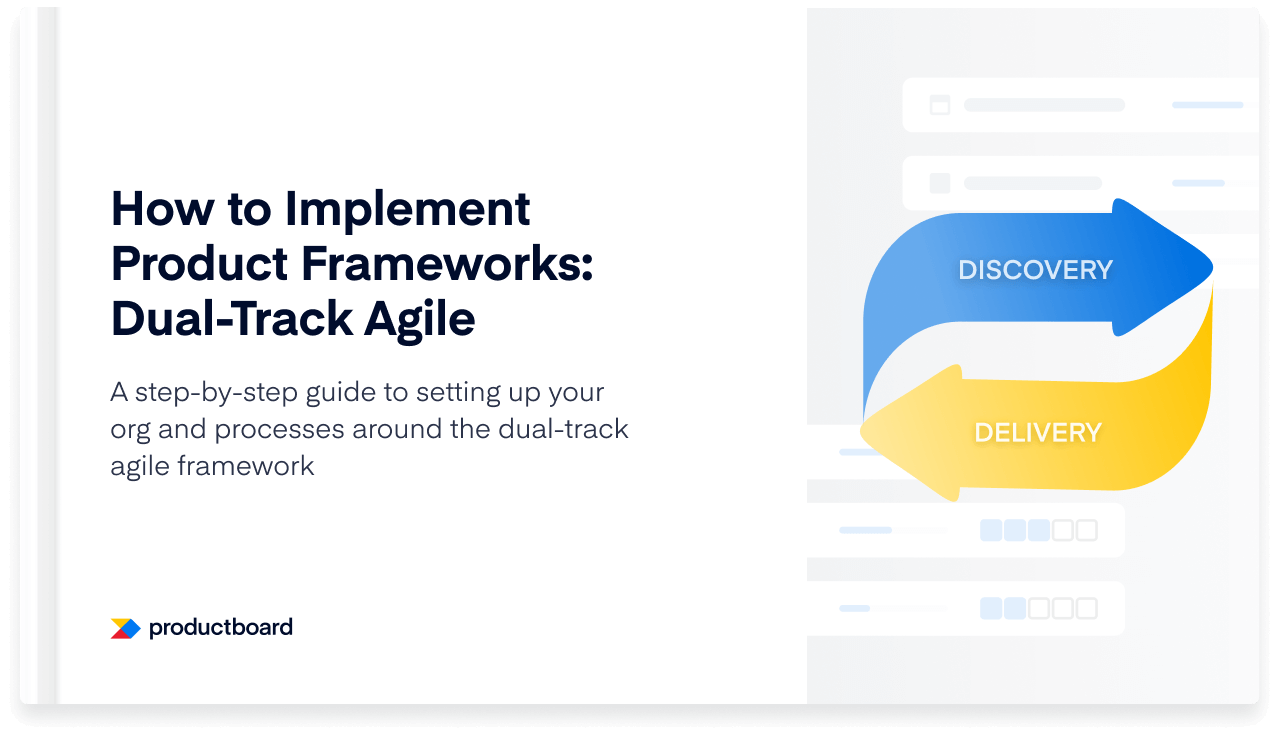 Dual Tracking Agile Framework Guide Productboard
