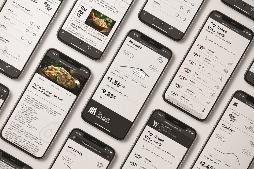 Delivery service helps shoppers beat inflation with food-price tracker