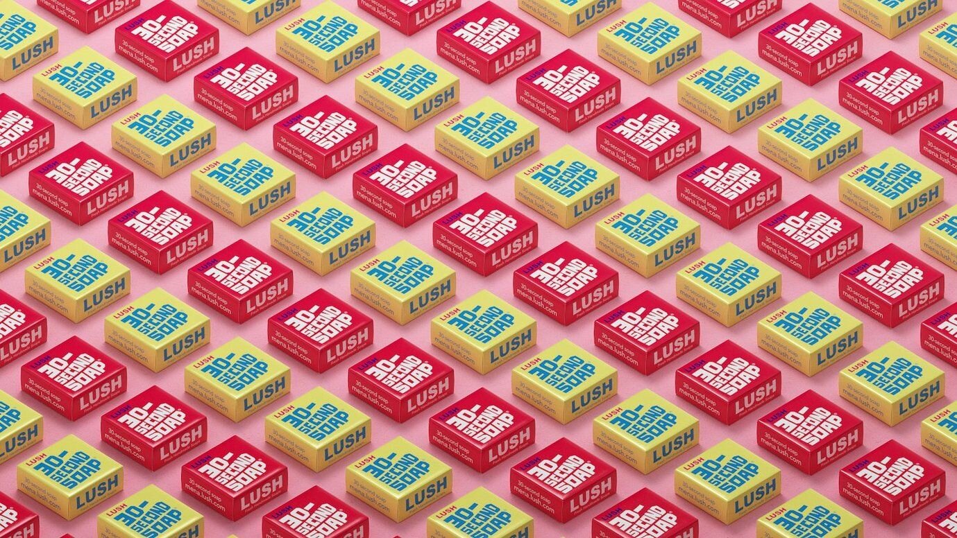 Lush makes 30-second soap to help stem Covid-19 pandemic