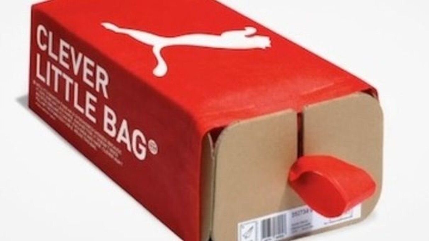 Puma streamlines packaging