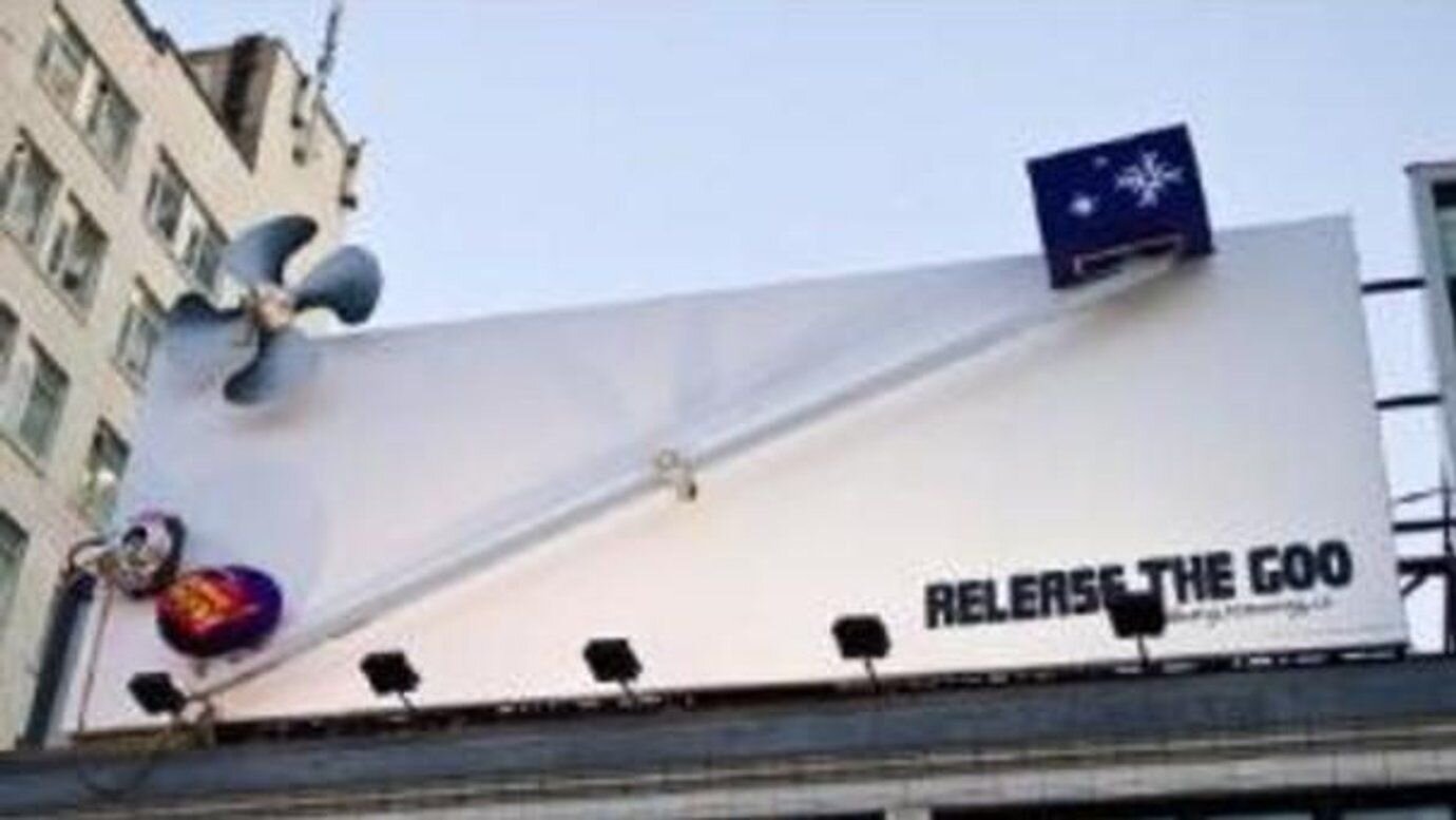 Weather-sensitive billboards