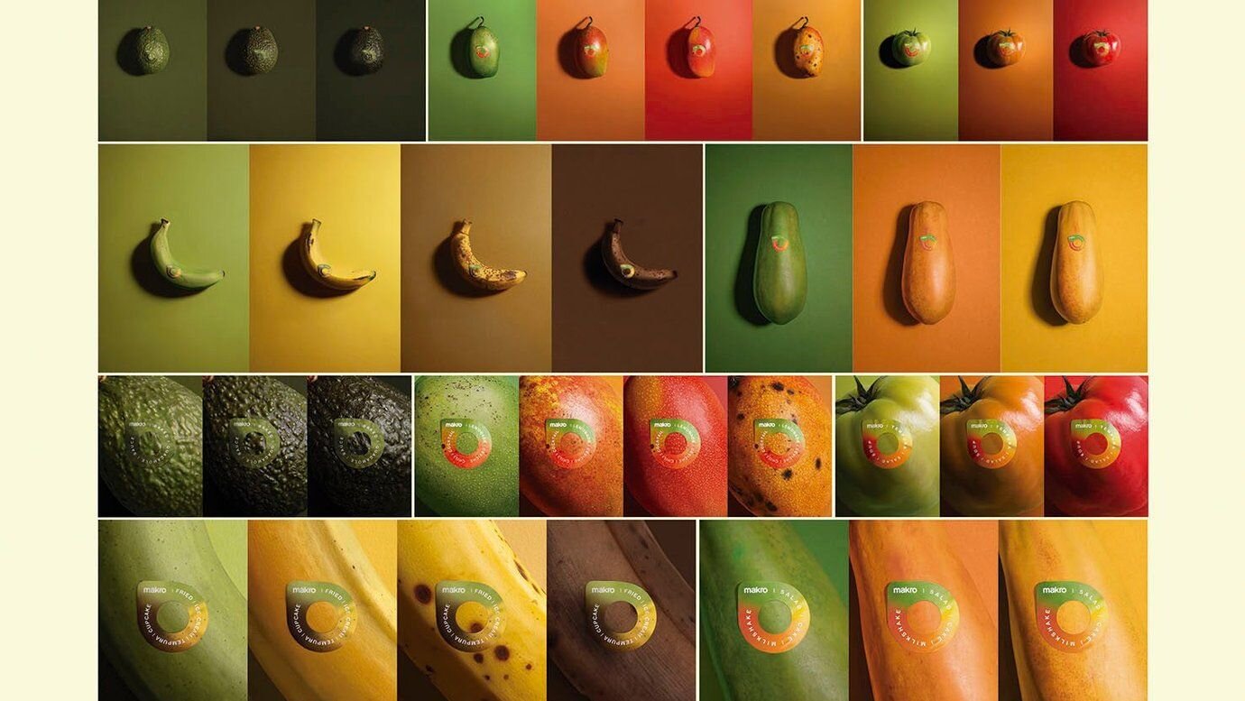 Colombian retailer extends life of produce with ripeness stickers