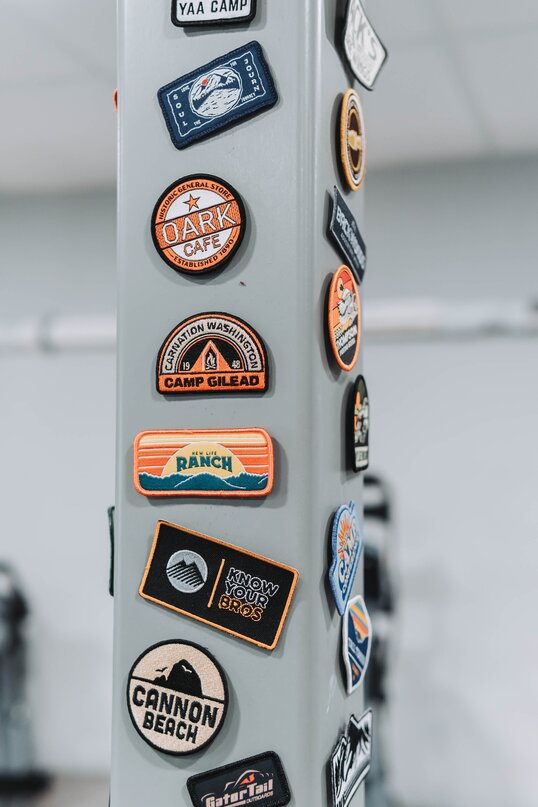 Woven Patches Heat Press - Detailed Custom Designs | by Ink | by Ink