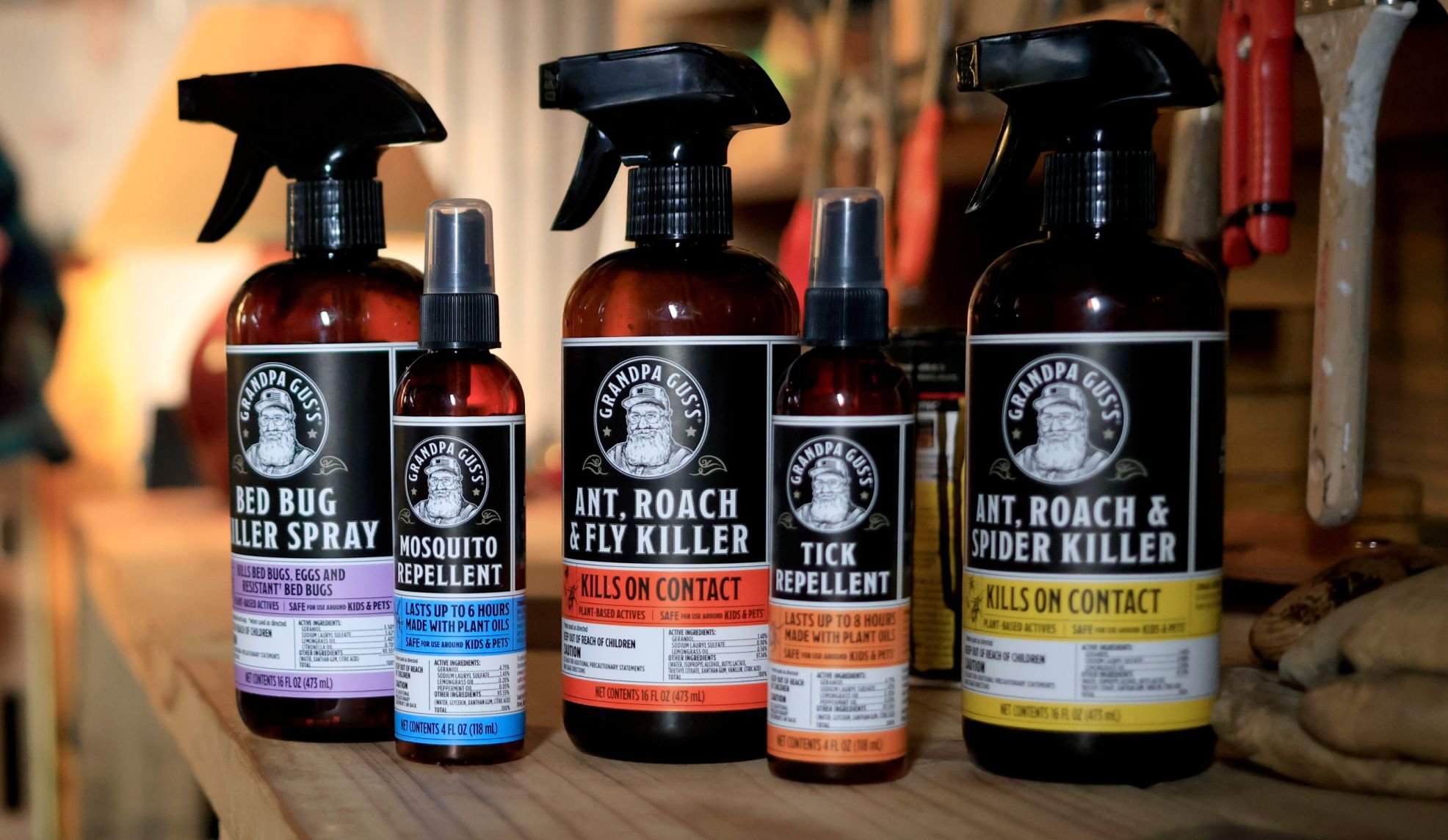 Spring Collection by Grandpa Gus: All-Natural Pest Control