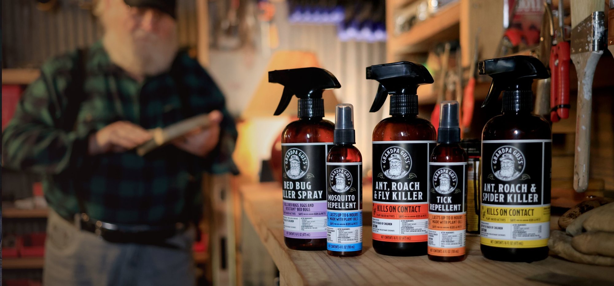 Spring Collection by Grandpa Gus: All-Natural Pest Control