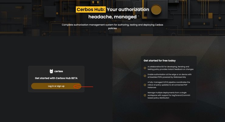 Get started with Cerbos Hub | Cerbos