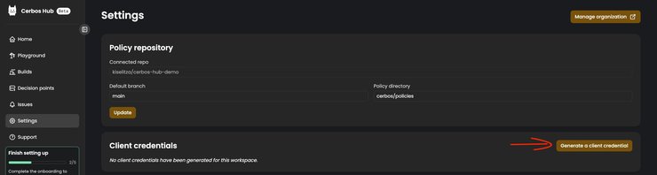 Get started with Cerbos Hub | Cerbos