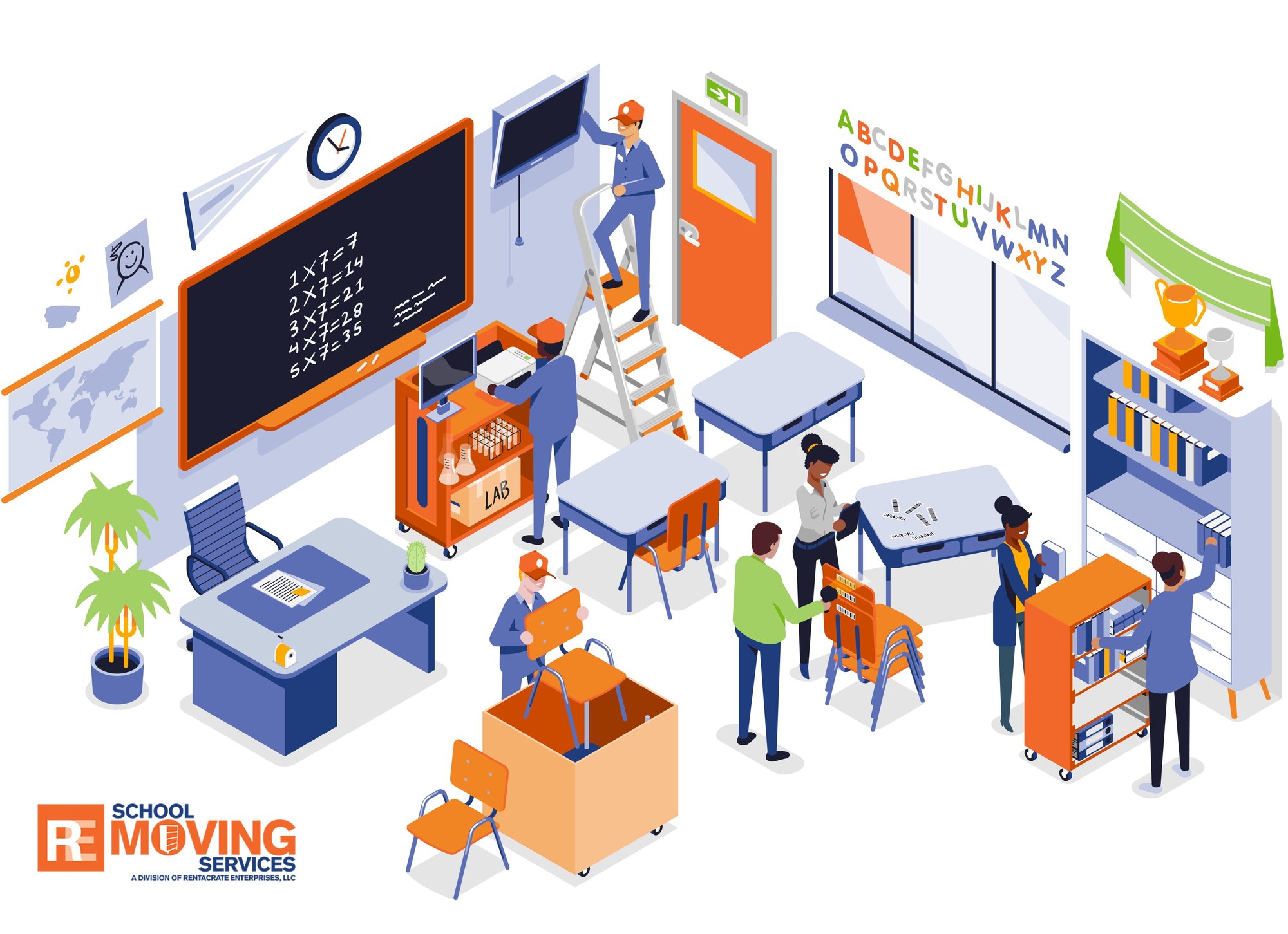 Rentacrate | School Moving Services