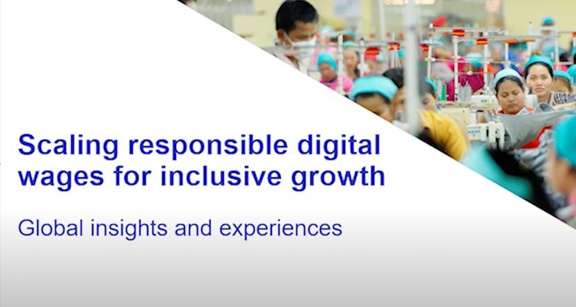 Scaling responsible digital wages for inclusive growth