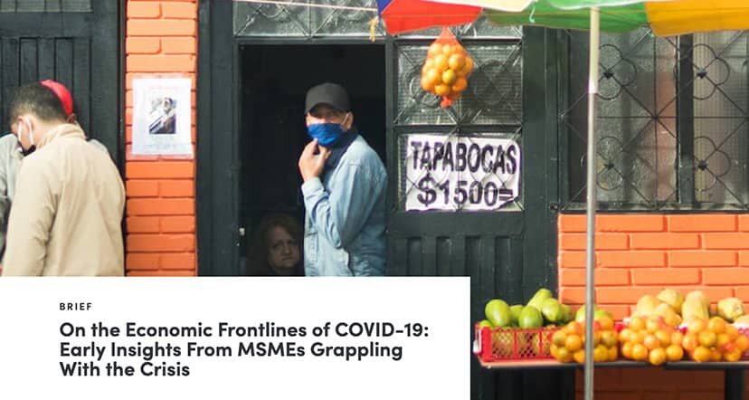 COVID-19: Early Insights from MSMEs grappling with crisis