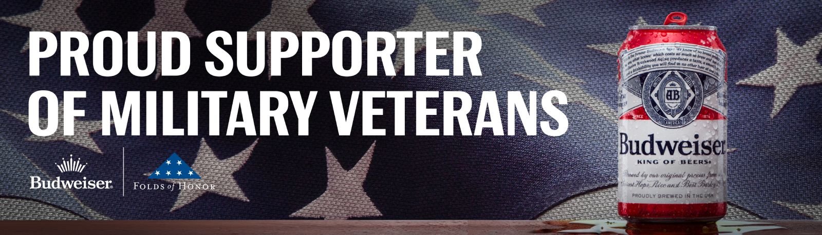 Budweiser x Folds of Honor